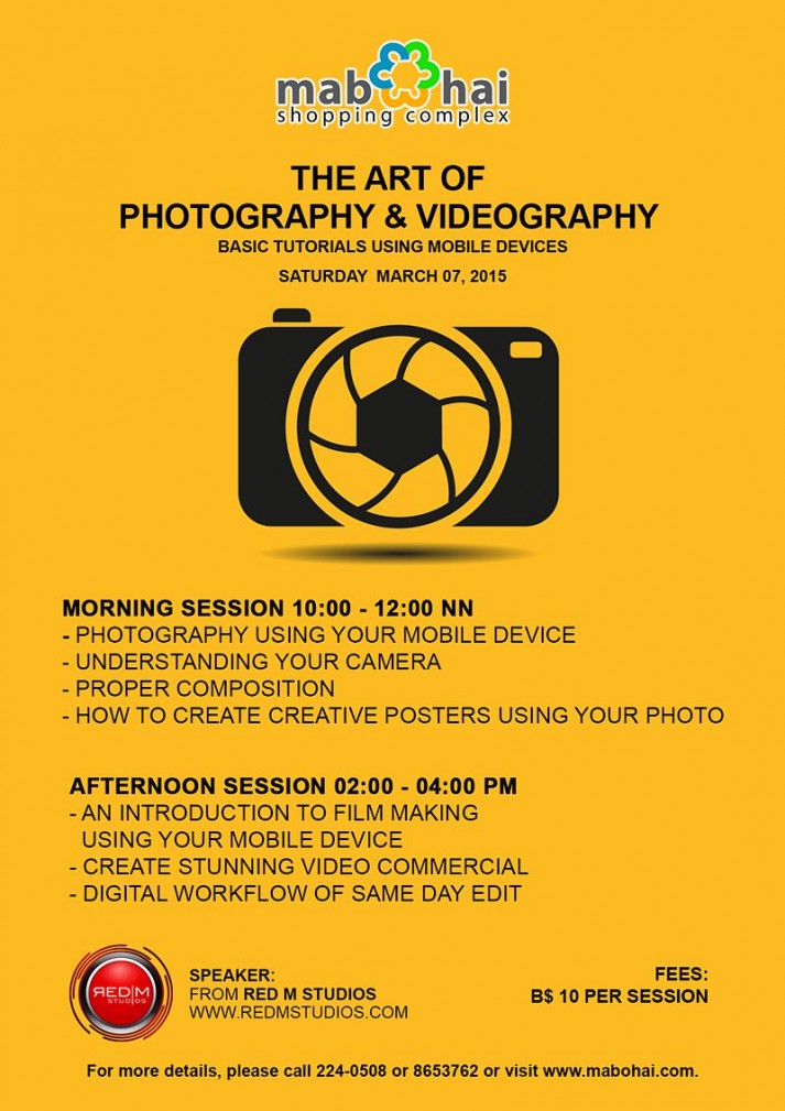 The Art of Photography & Videography | Mabohai Shopping Complex