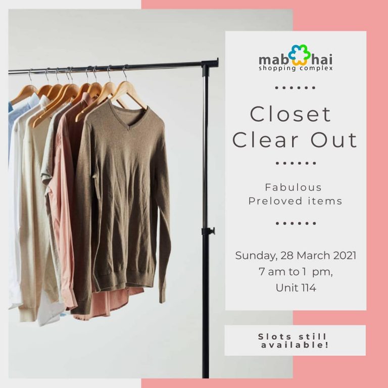 Closet Clear Out 4 2021 | Mabohai Shopping Complex